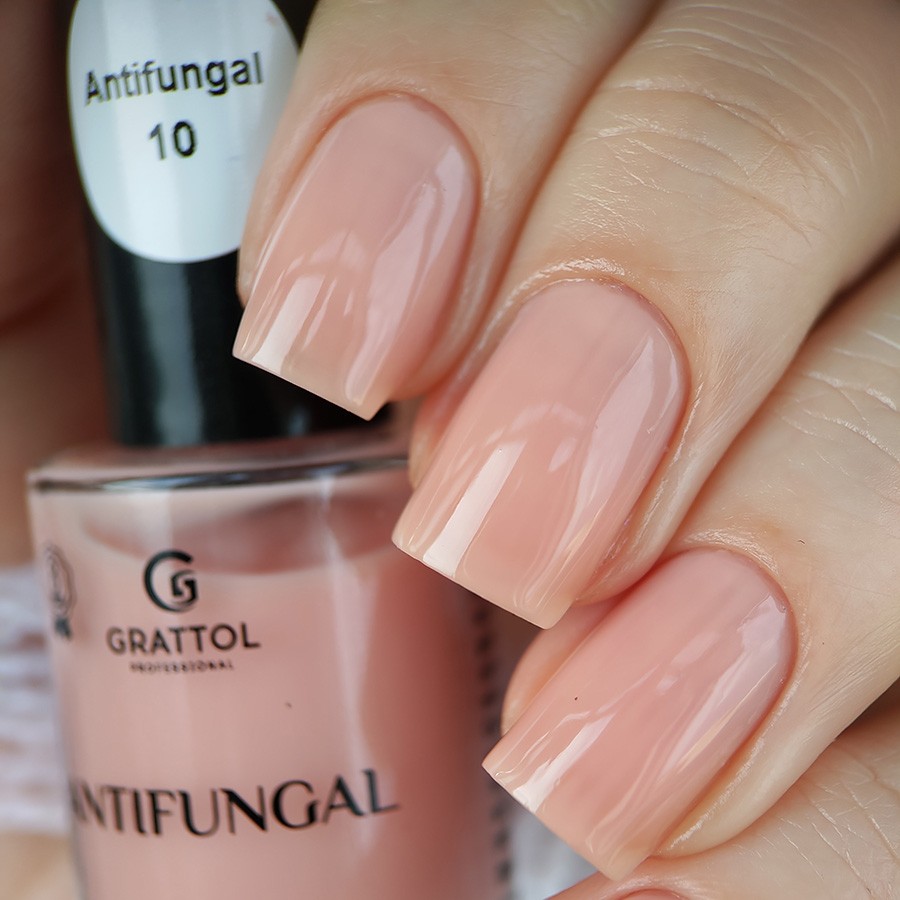 Grattol Antifungal Nail Polish 10. Лак для ногтей без лампы. 9 мл. в наличии на Официальном ...